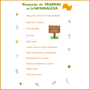 Búsquedas del tesoro en la Naturaleza